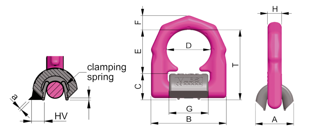RUD VLBS Weld-on lifting point | Barry Evans Lifting World